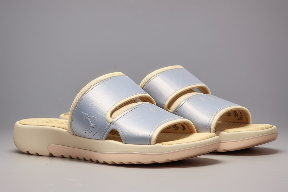 enflame orange yeezy slides
